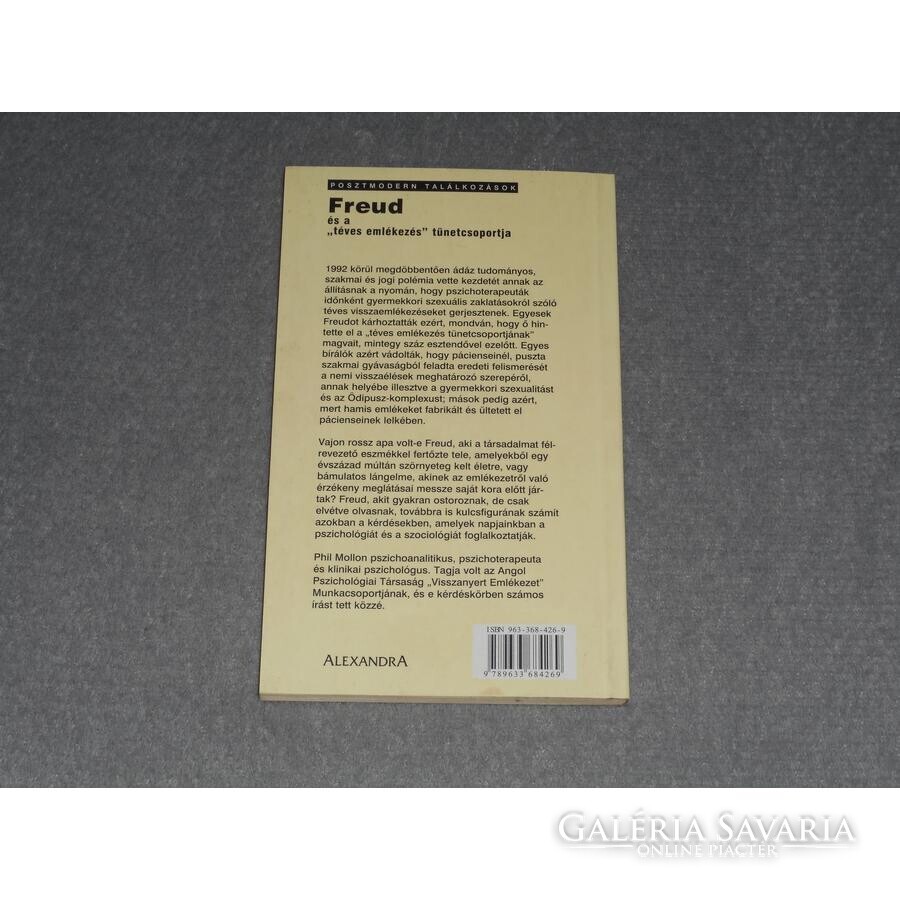 Phil Mollon - Freud és a "téves emlékezés" tünetcsoportja - Posztmodern ...
