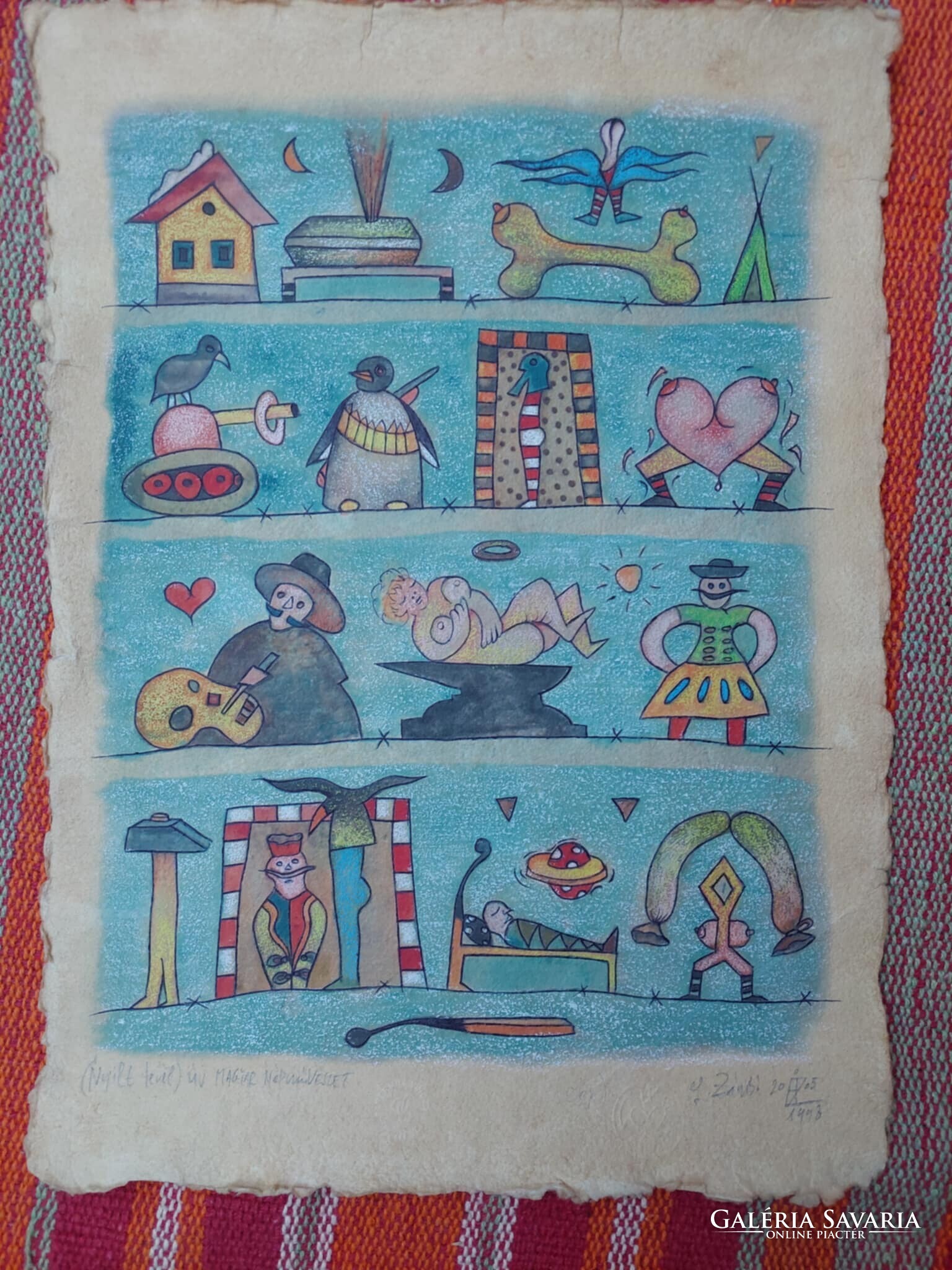 Ef Zámbó István - Új magyar népművészet (nyílt levél) - 33x44 - EBP ...