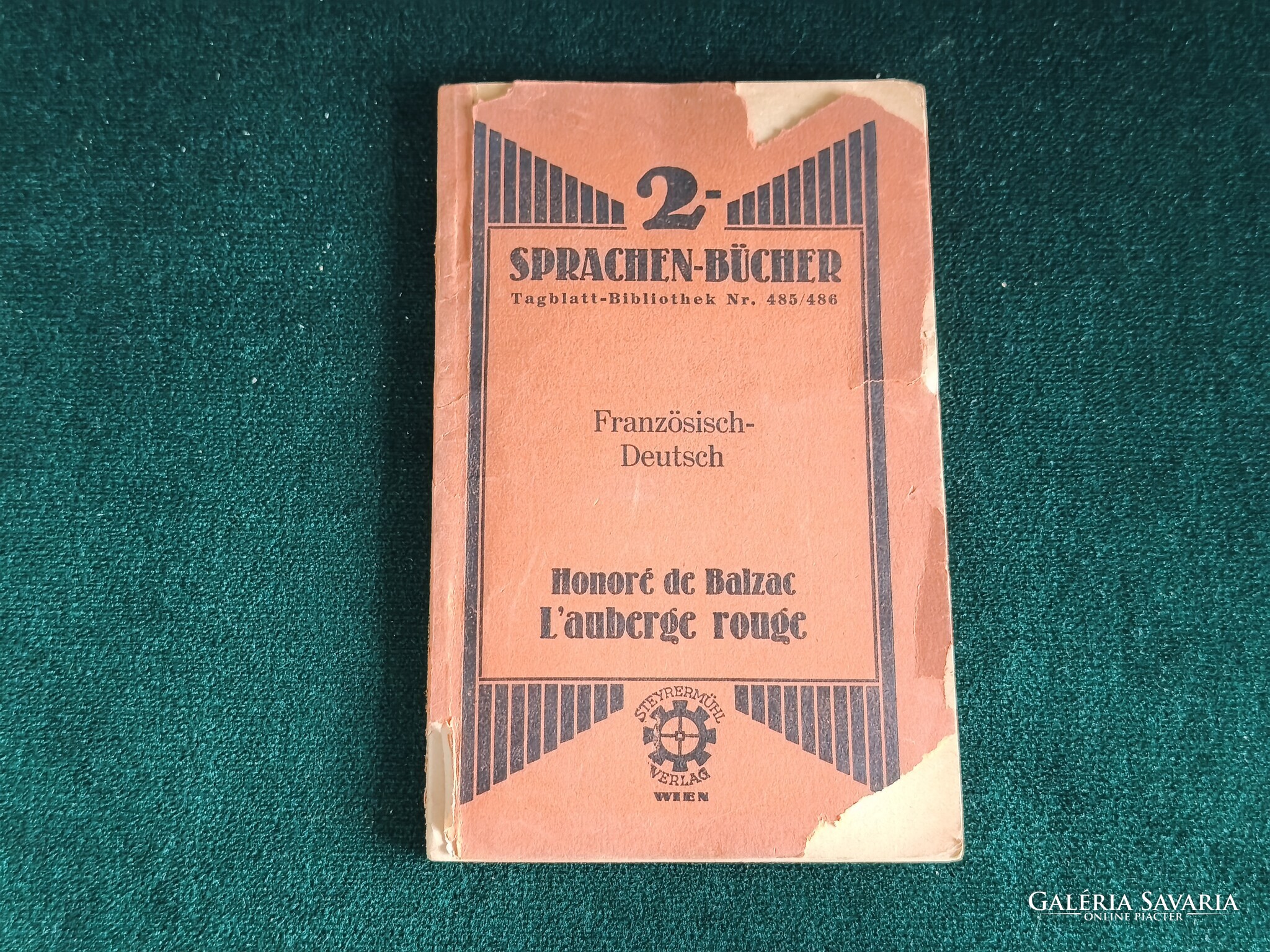 Honoré de Balzac - L'auberge rouge / Das rote Wirtshaus - Könyv ...