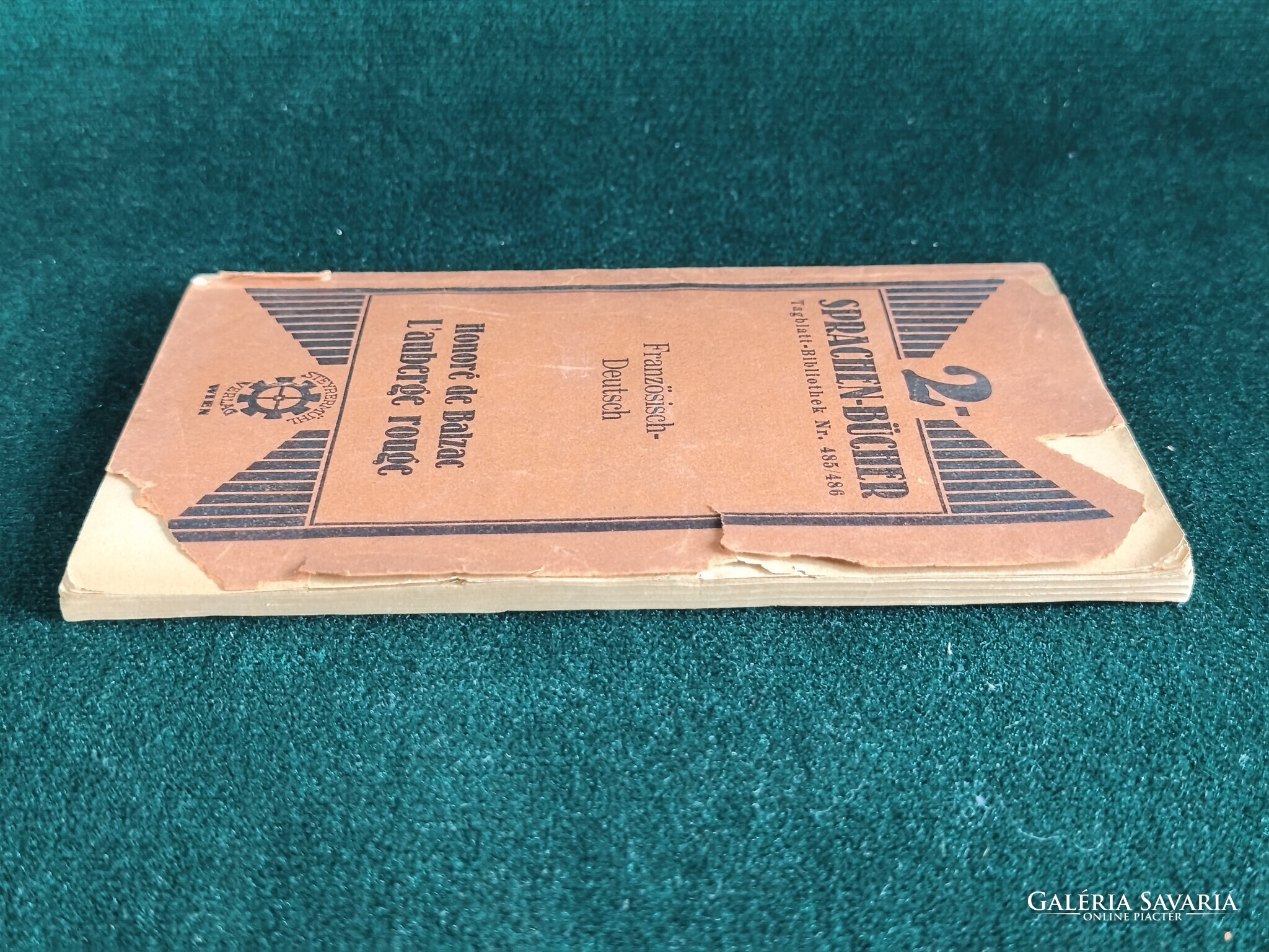 Honoré de Balzac - L'auberge rouge / Das rote Wirtshaus - Könyv ...