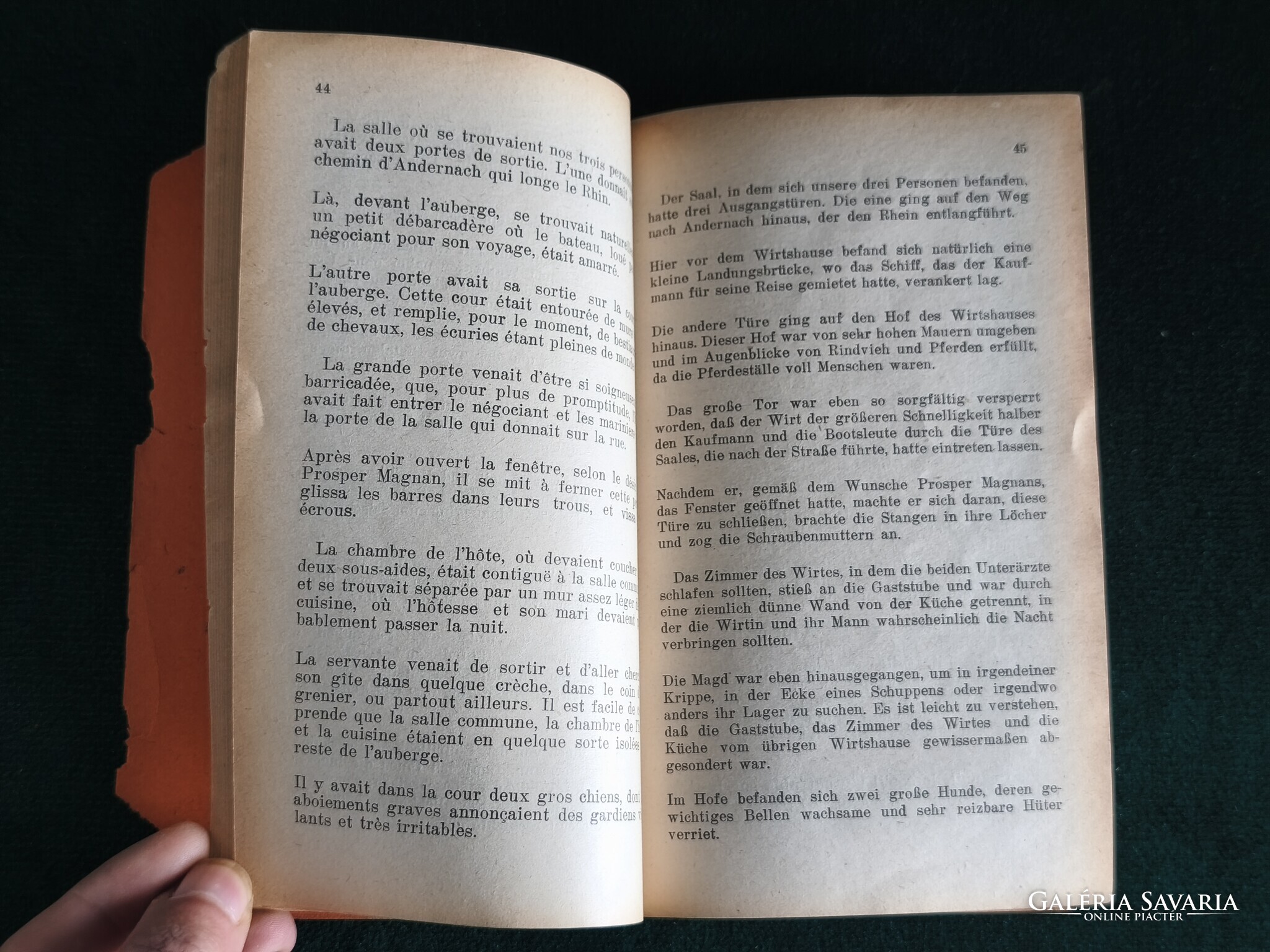 Honoré de Balzac - L'auberge rouge / Das rote Wirtshaus - Könyv ...