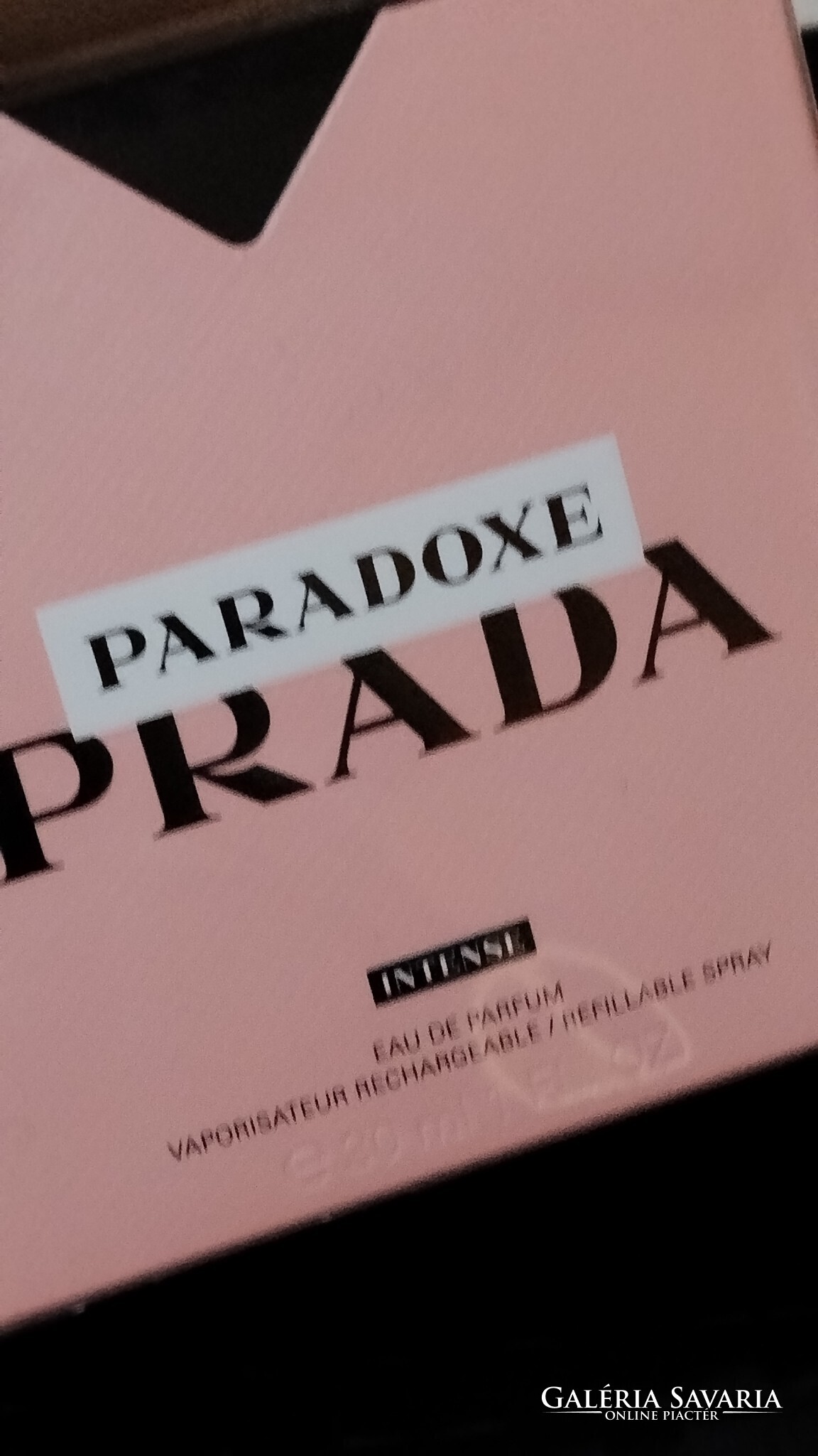 Prada Paradoxe Intense EDP 30 ml vadonatúj original - "Finomság és ...