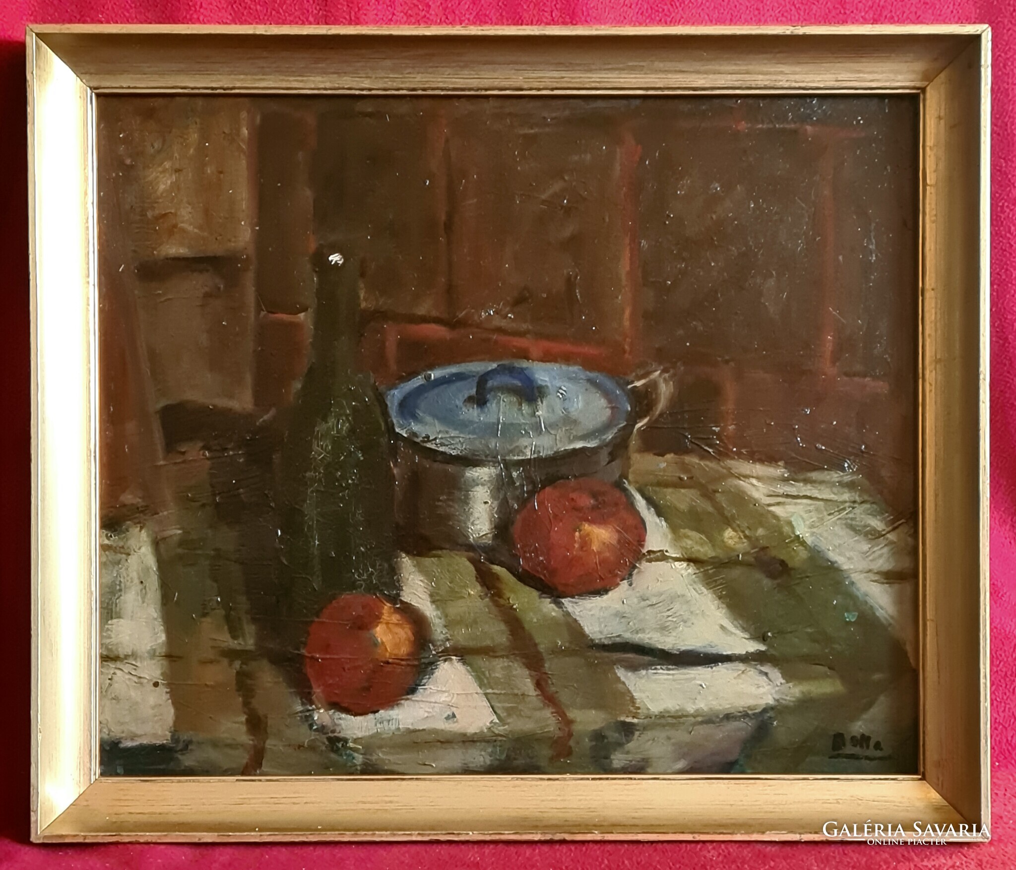 Balla László (1906 - 1974) : Asztali csendélet - Festmény | Galéria ...