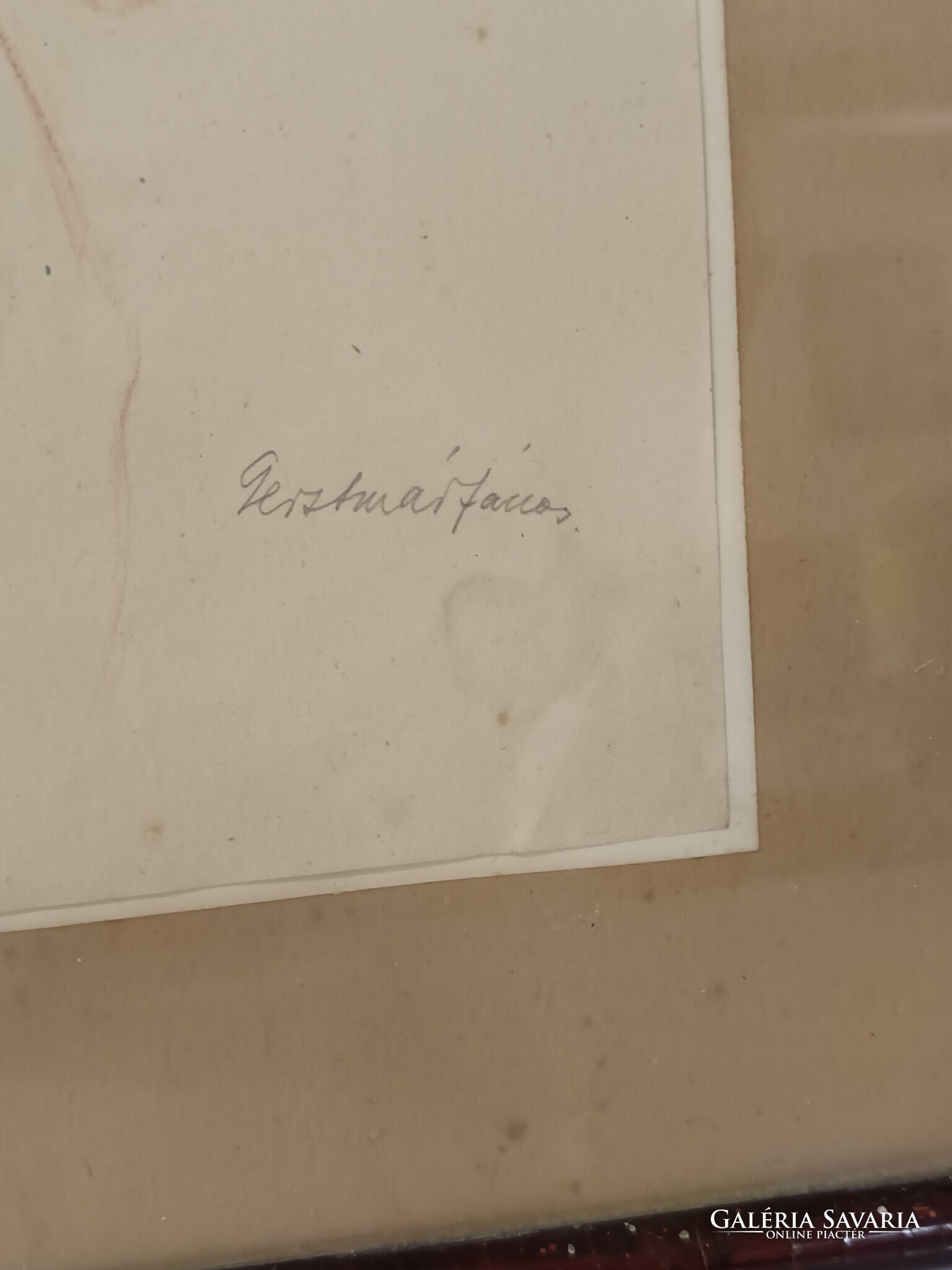 Rajz / Grafika férfi akt sporttanulmány – szignált, 1928 rajz” NINCS ...