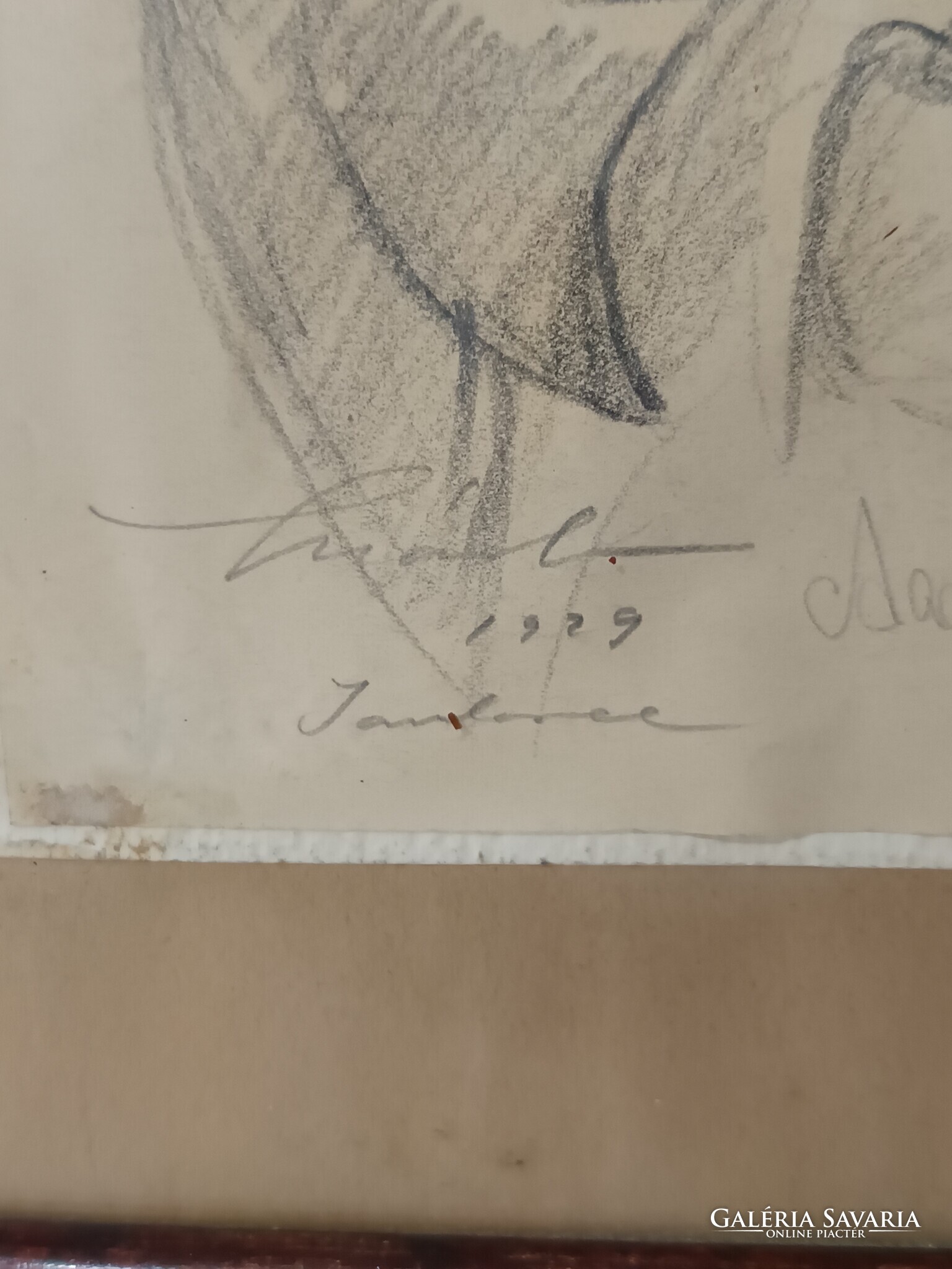 Fiatal Katonai Portré 1929 Grafika - Rajz JELZETT NINCS MINIMÁL ÁR ...