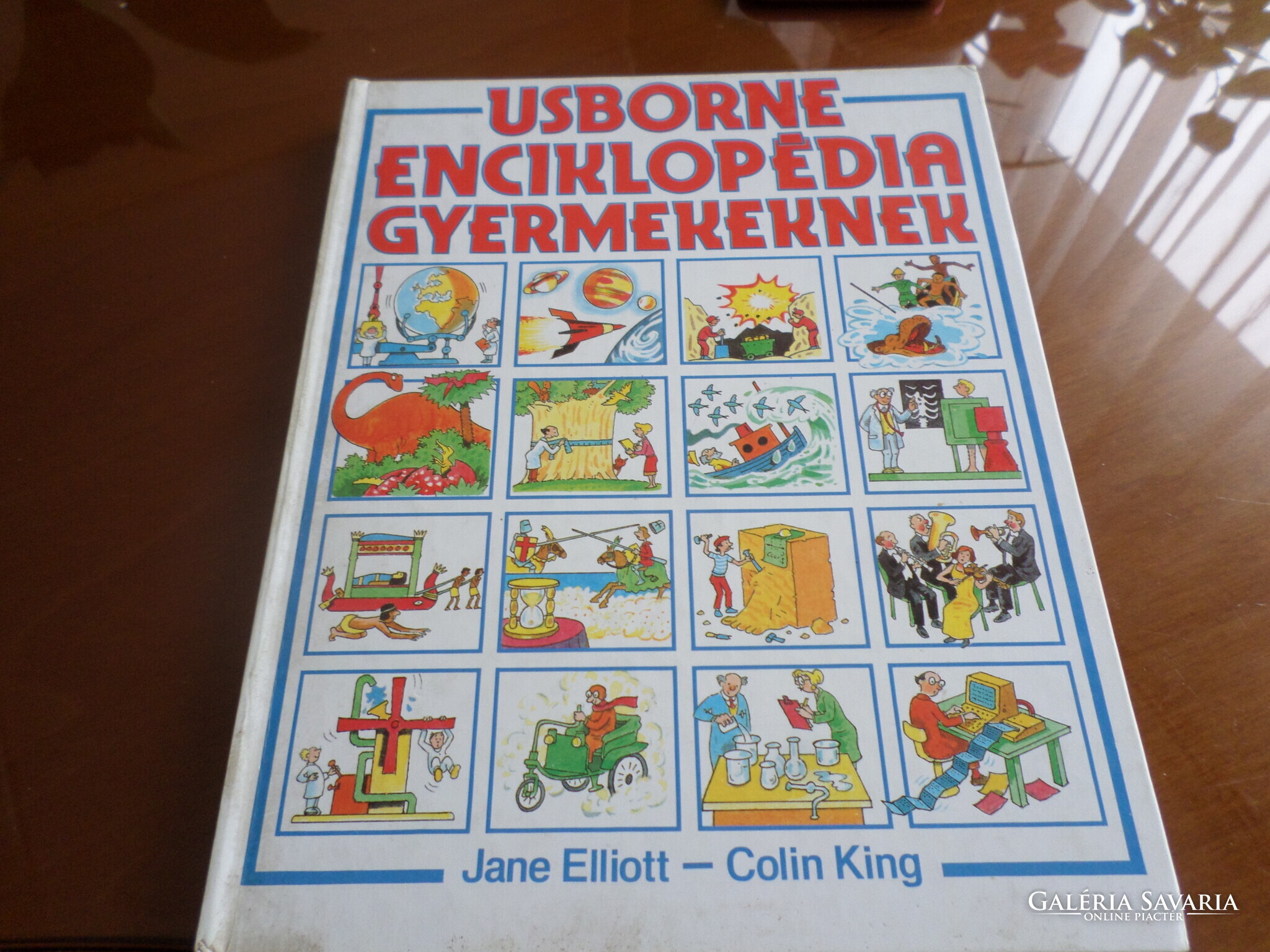 USBORNE ENCIKLOPÉDIA GYERMEKEKNEK Jane Elliott és Colin King Susan ...