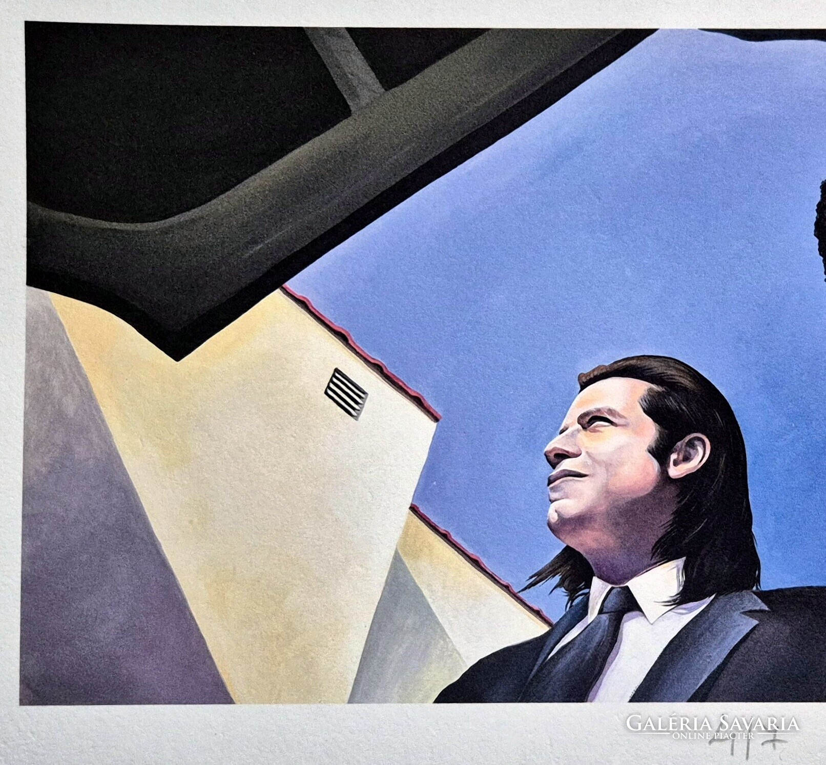 Vinkó Leó - Pulp Fiction Vincent & Jules 30 x 42 cm computerprint ...