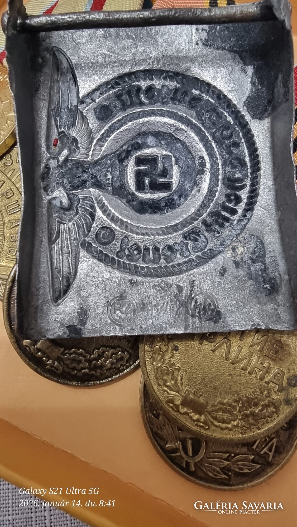 Náci Német Waffen SS övcsat (àsott) - Militária | Galéria Savaria ...