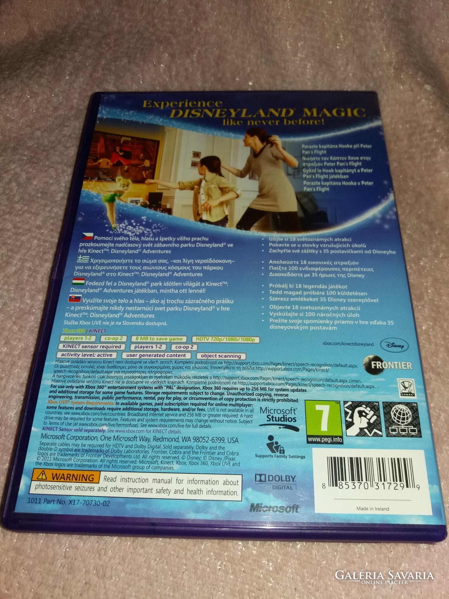 X-BOX 360 - Kinect Disneyland Adventures játékszoftver -nem tesztelt a ...