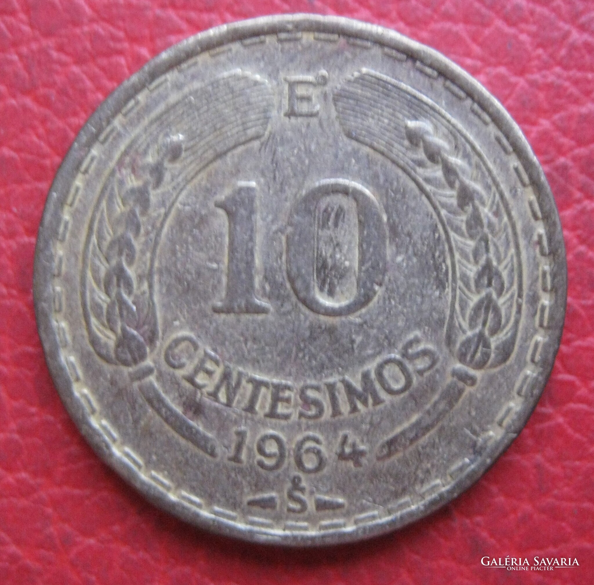 Chile 10 centesimos 1964 (BN39) - Numizmatika, Pénz, Érme | Galéria ...
