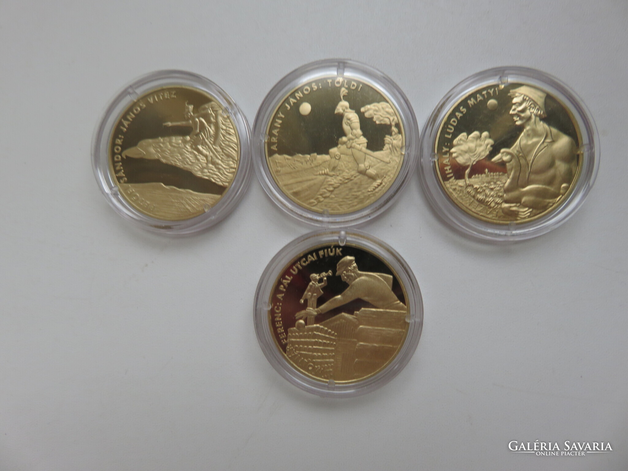 2001. " MESE SOROZAT " 4 DB PP. 200 Ft - Numizmatika, Pénz, Érme ...