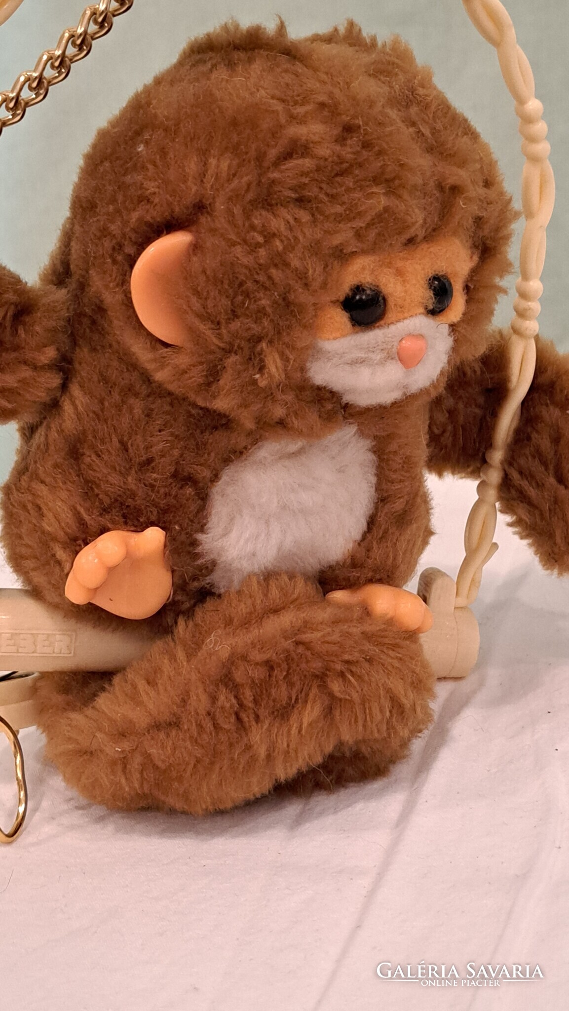 Popo the Pocket Monkey, elemmel működő animált játék majom, Iwaya Corp ...