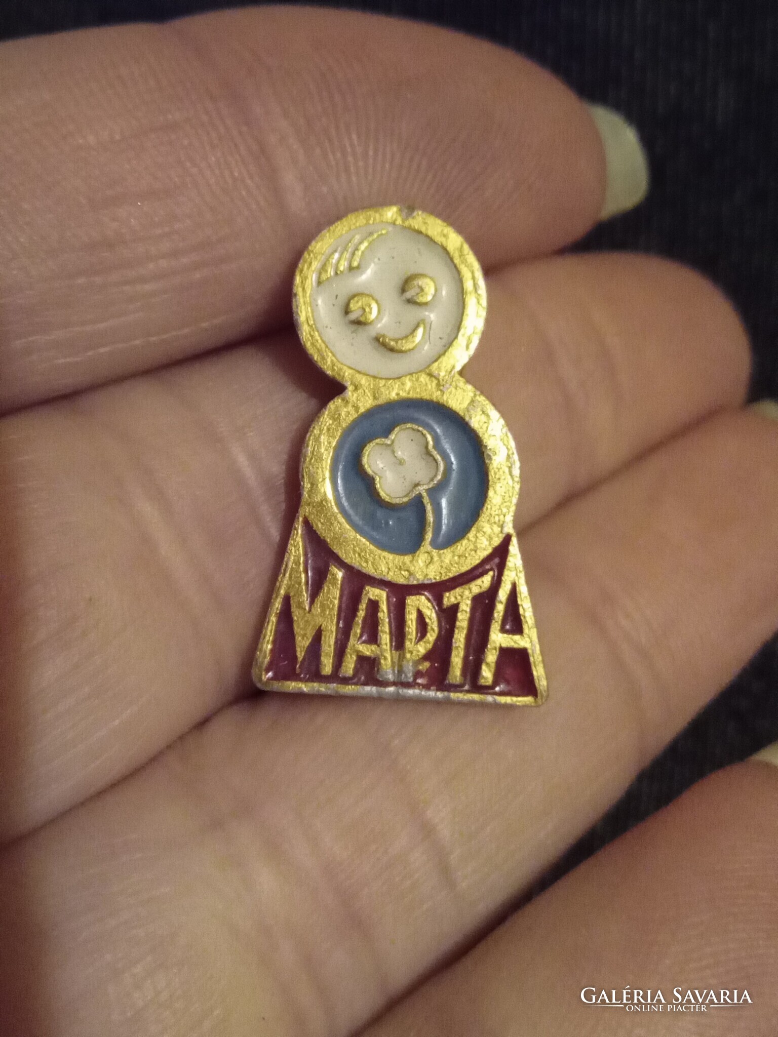 MAPTA - MÁRCIUSKA - szovjet nőnapi kitűző bross - Ékszer | Galéria ...