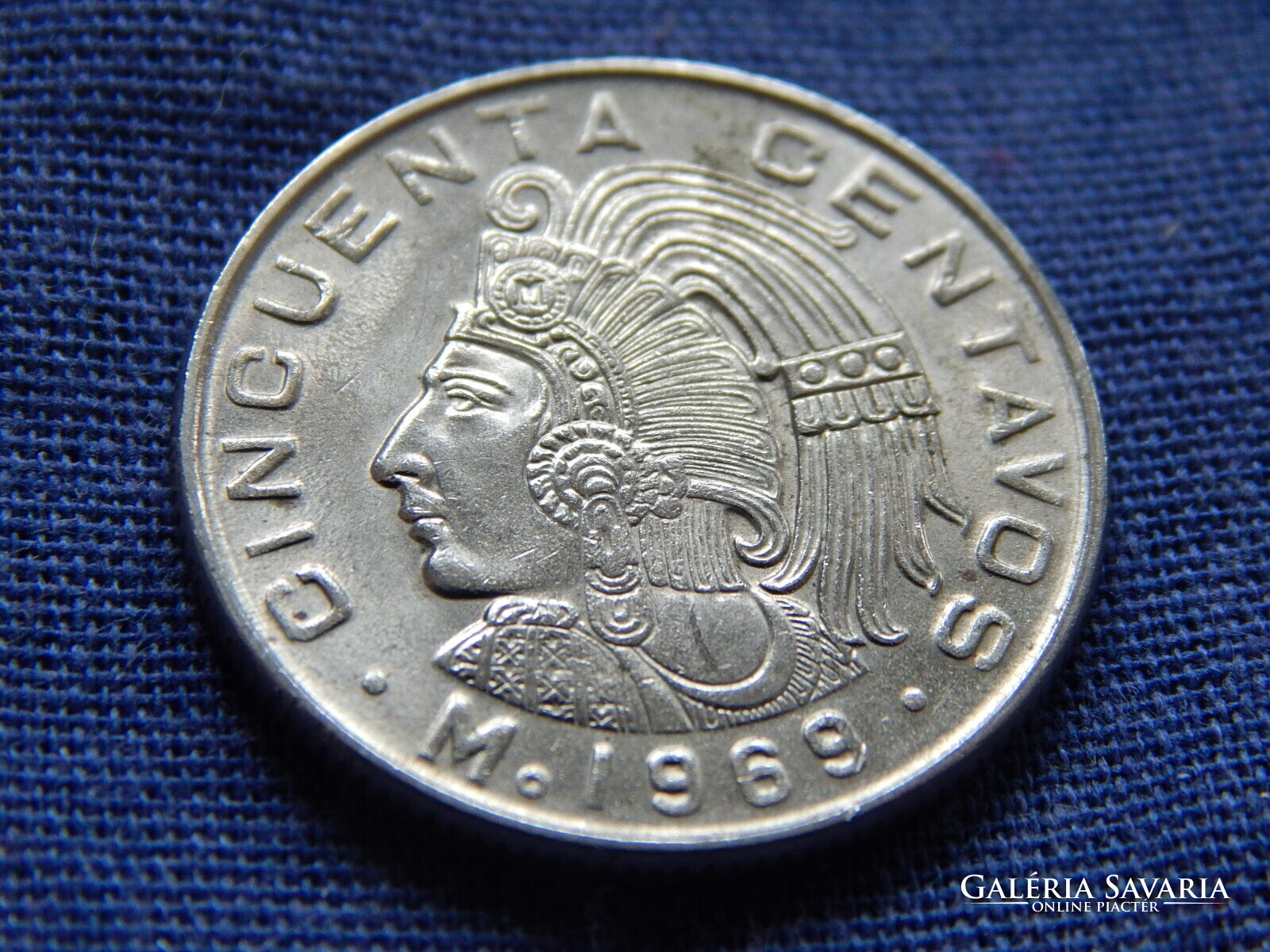 Mexico 50 Centavos 1969 - Numizmatika, Pénz, Érme | Galéria Savaria ...