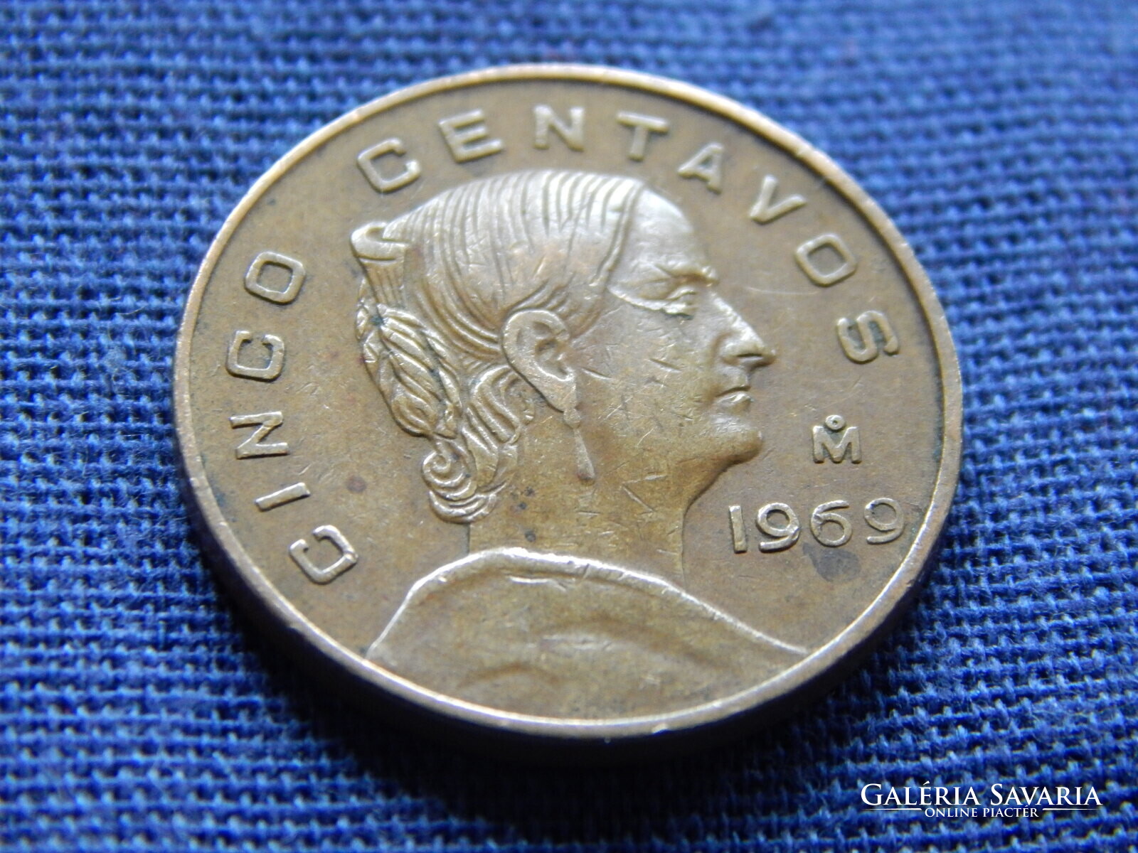 Mexico 5 Centavos 1969 - Numizmatika, Pénz, Érme | Galéria Savaria ...