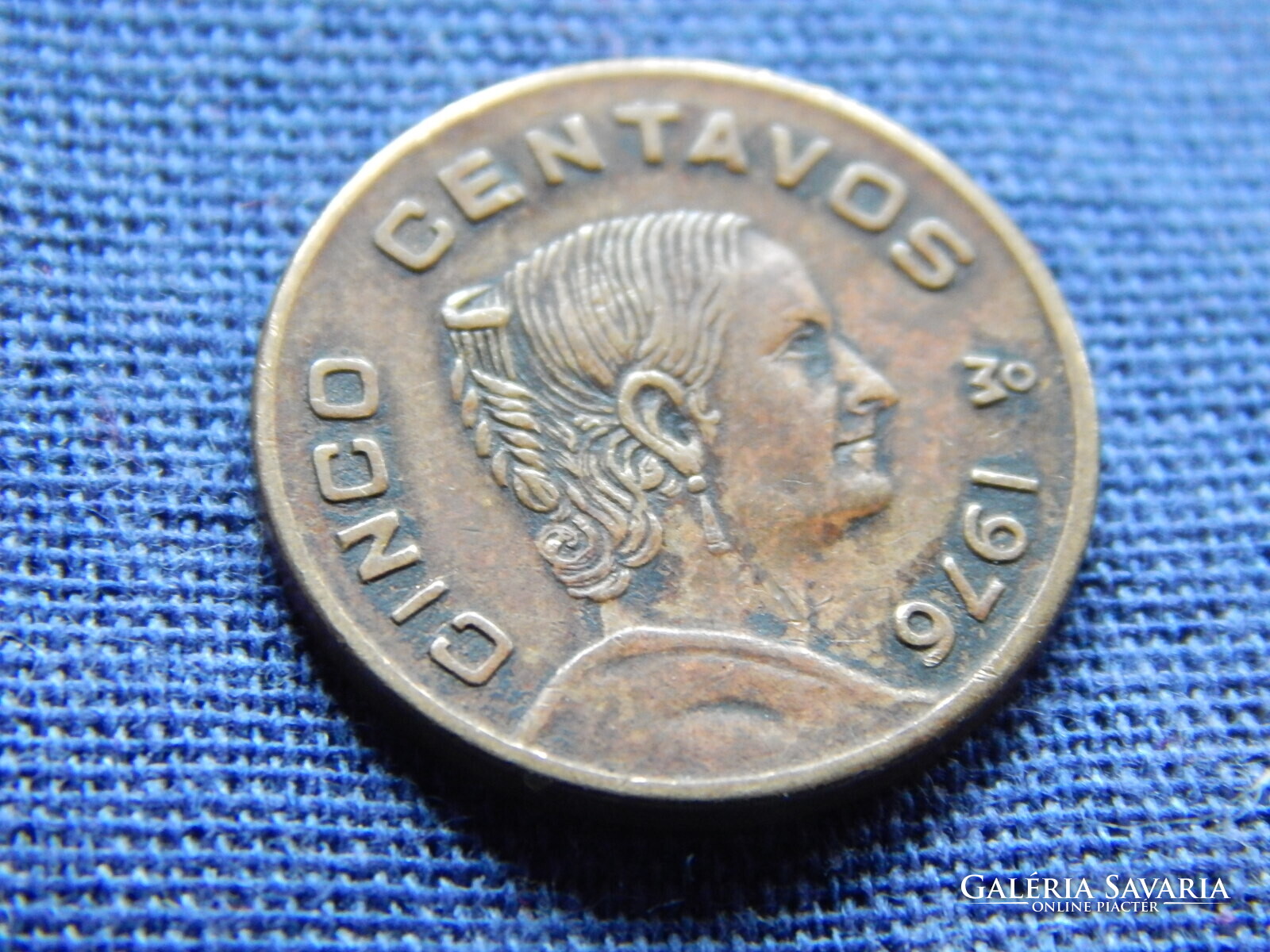 Mexico 5 Centavos 1976 - Numizmatika, Pénz, Érme | Galéria Savaria ...
