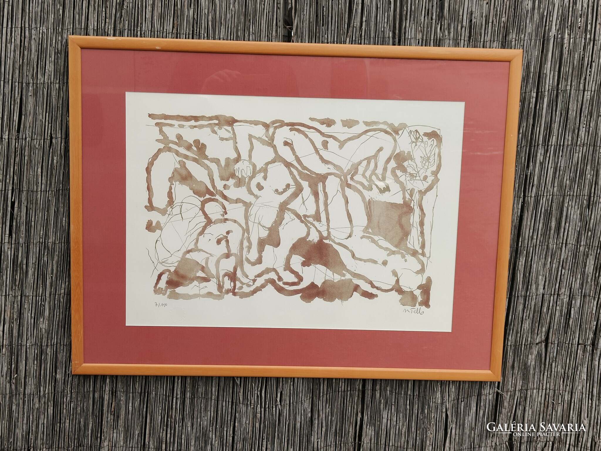 Monique Tello francia grafikus szitanyomat - Kép, grafika | Galéria ...