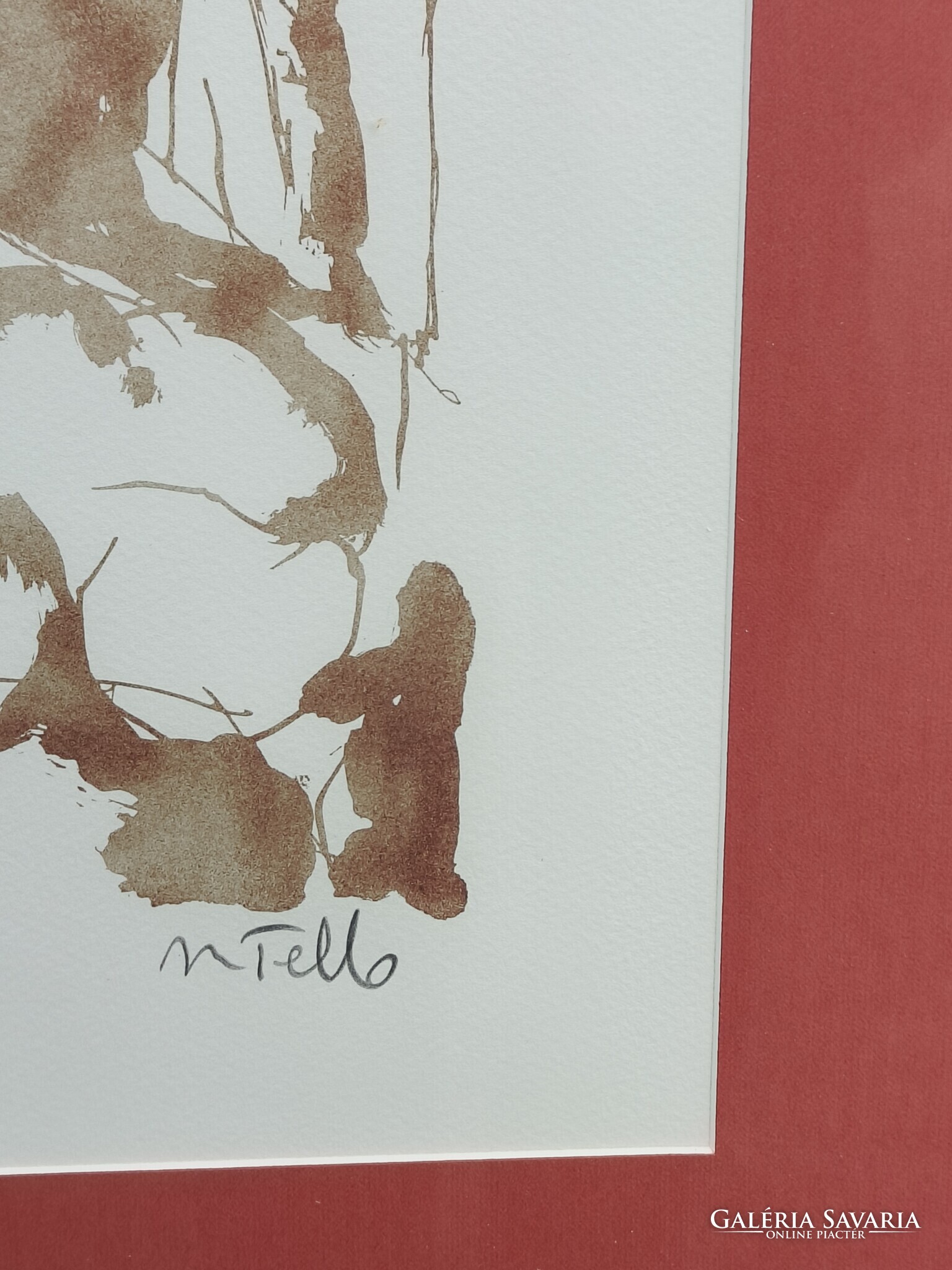 Monique Tello francia grafikus szitanyomat - Kép, grafika | Galéria ...