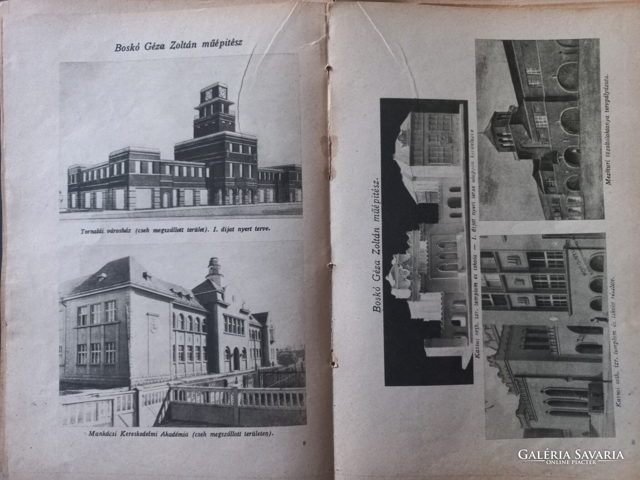 Cikkek, reklámok a Pesti Est kiadványból 1929 - Hiányos, nem a teljes ...