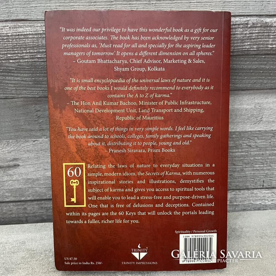 Vee Jay Attri: Secrets of Karma angol nyelvű könyv - Könyv | Galéria Savaria online piactér ...