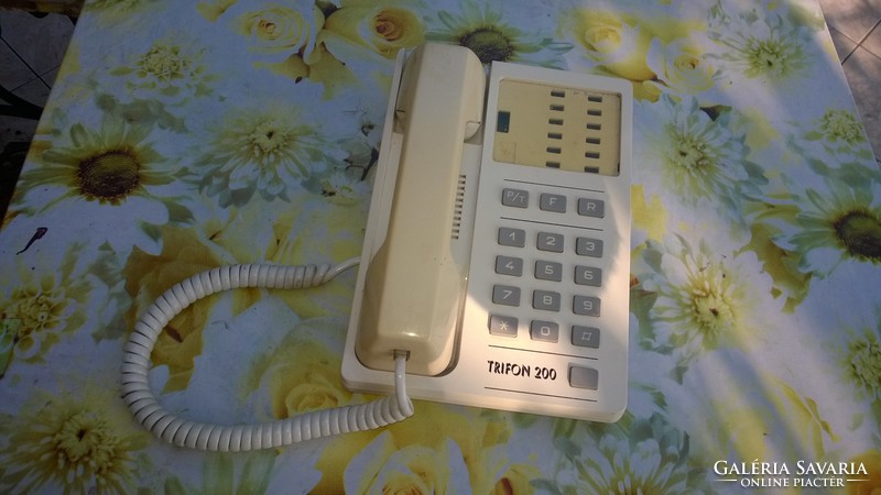 WEBCOR ZIP RÉGI RETRÓ VEZETÉKES TELEFON 1982 - Műszaki régiség ...