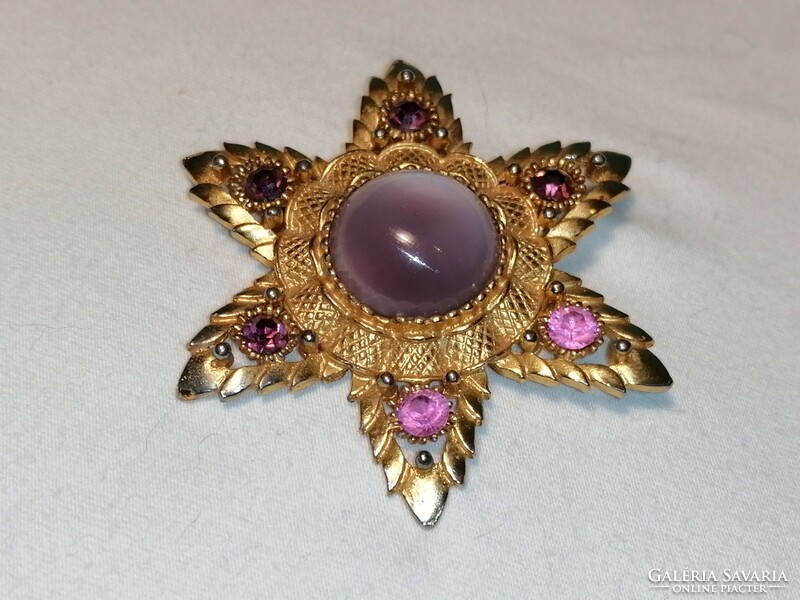 Gyönyörű antik japán porcelán levél bross - Ékszer | Galéria Savaria ...