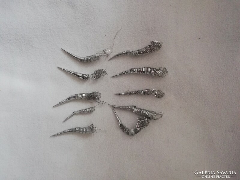 Régi aranyszínű drót s csillag, karácsonyi dekoráció, karácsonyfadísz ...