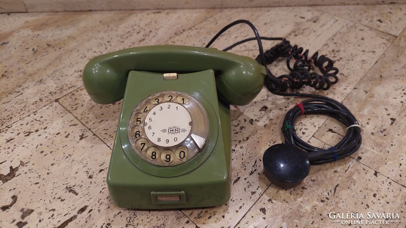 Retro Szovjet bakelit telefon eladó Orosz Vintage mid century art deco ...