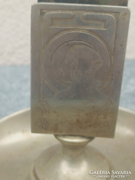 Szecessziós Mucha .Zodiac sandrik kávézó gyufa tartó. Alkudható ...