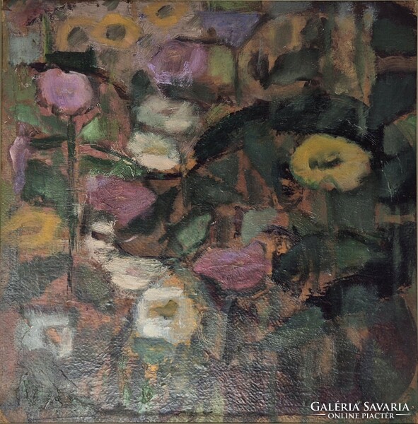 Pap Gyula - Csendélet 35 x 35 cm olaj, fa - Festmény | Galéria Savaria ...