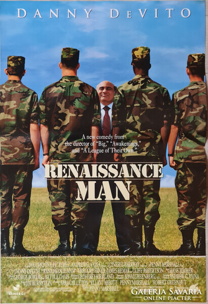 Renaissance Man, (Reneszánsz ember) eredeti USA kiadású filmplakát,moziplakát - Gyűjtemény ...
